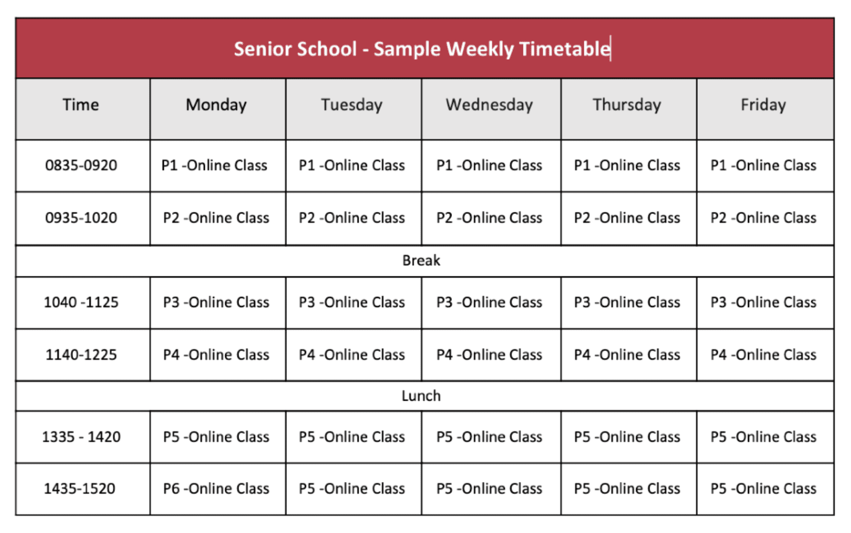 Senior School Distance Learning - Shanghai Singapore International ...
